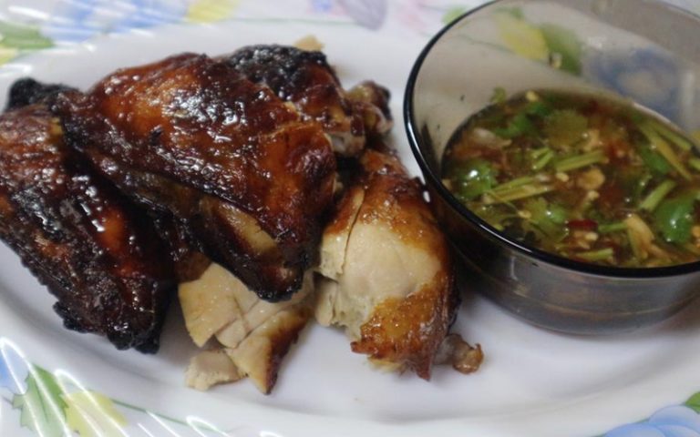 Resipi Ayam Bakar Madu Cicah Sos Thai - Nota Resipi